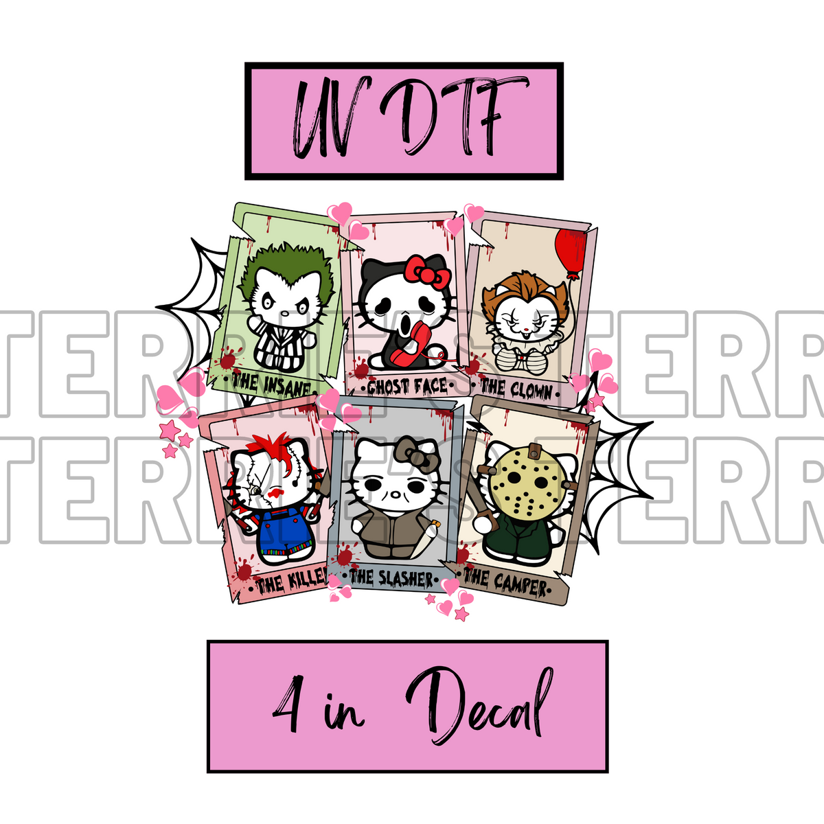 Scary Cats Decal – Terrie's Tumblers